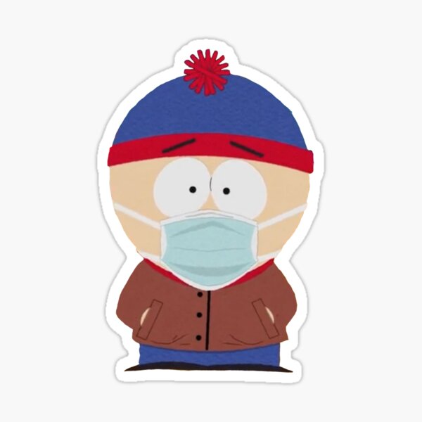 "Stan Marsh - Pandemic Special" Sticker for Sale by Xanderlee7 | Redbubble