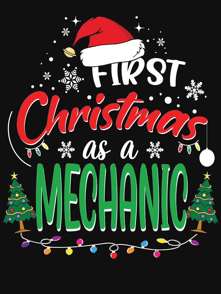 "First Christmas as a Mechanic Funny 1st Christmas Gifts Ideas for New ...