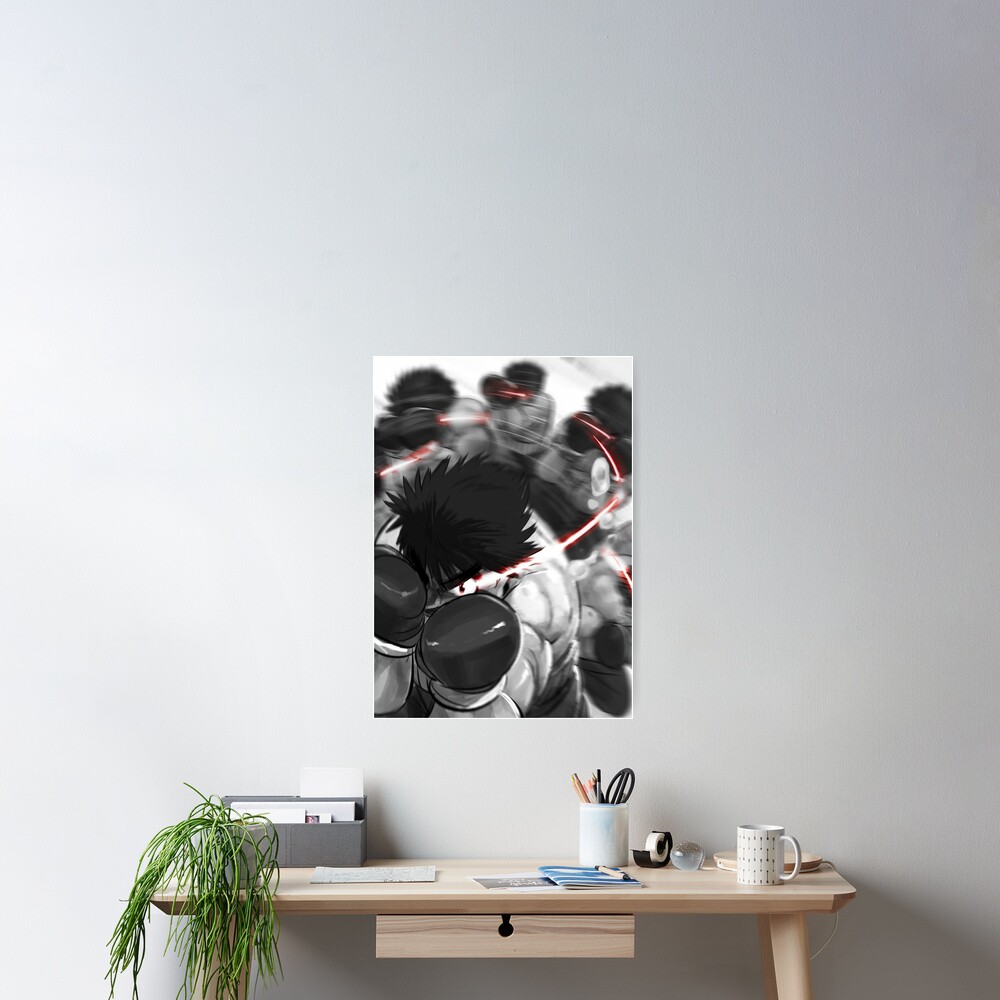 "Hajime no Ippo Dempsey Roll" Poster by terpres | Redbubble