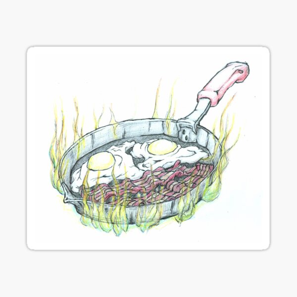 "Wakey Wakey!" Sticker for Sale by SixFootSteve | Redbubble