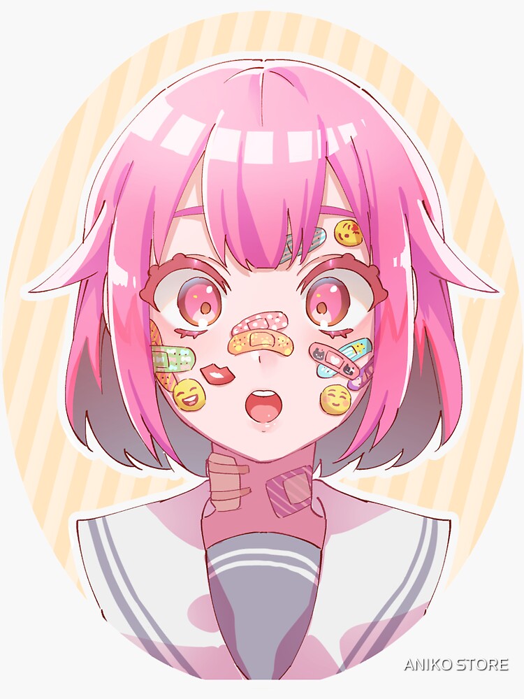 "Otori Emu Waifu" Sticker for Sale by Letoraxx | Redbubble