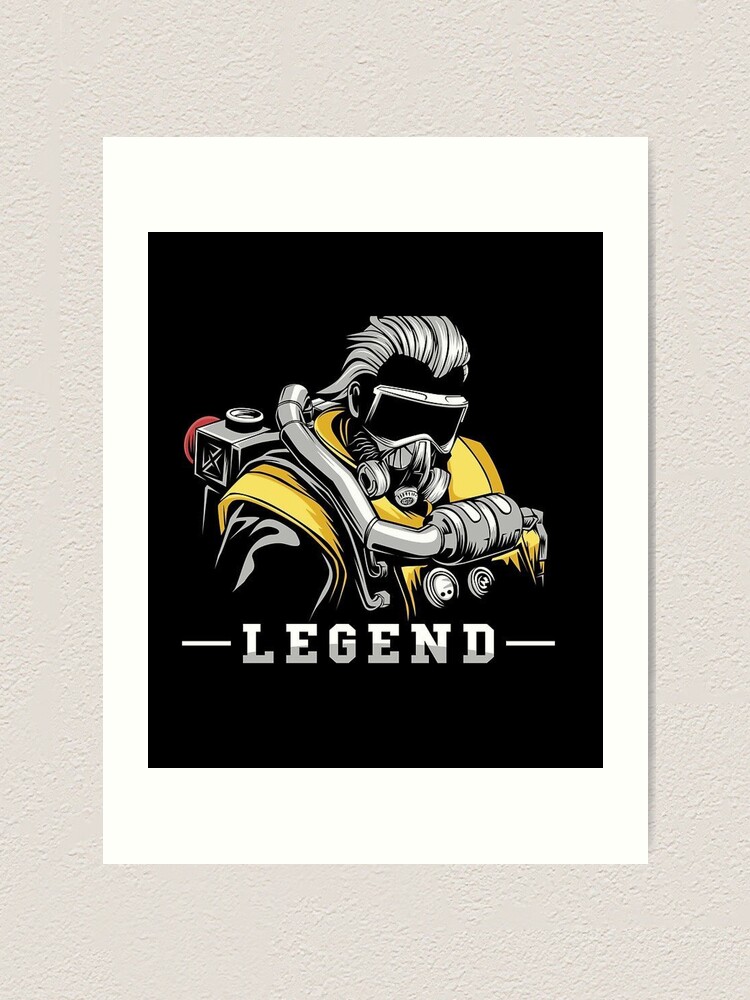 "Apex legends - Pathfinder 80s Logo" Art Print by animexgaming | Redbubble