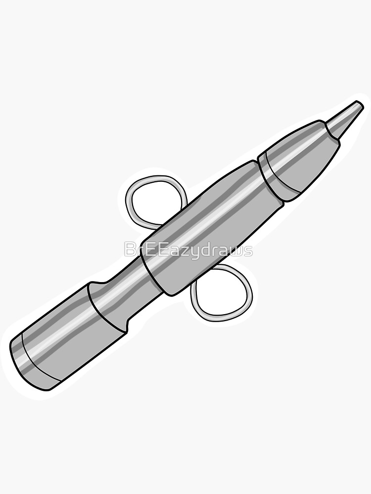 "Needle Injector" Sticker for Sale by BrEEazydraws | Redbubble