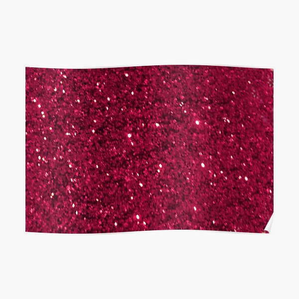 "Blood Red Glitter" Poster for Sale by WisePhoto | Redbubble