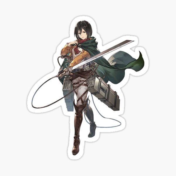 Mikasa Ackerman Stickers | Redbubble
