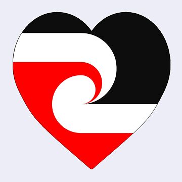 "Maori Heart" Art Board Print for Sale by Aroha Designs | Redbubble