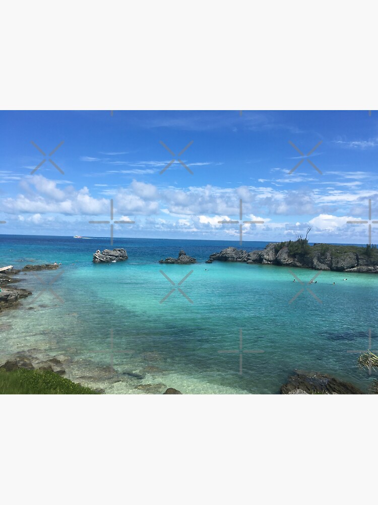 "Bermuda beach" Sticker by Ranzig | Redbubble