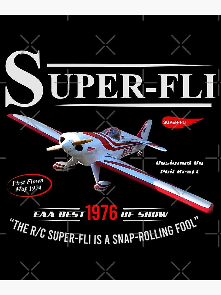 " SUPER-FLI--Aerobatic Aircraft" Poster by tshdesigns | Redbubble