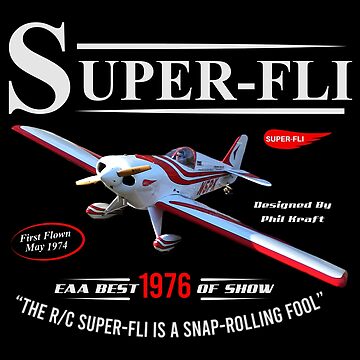 " SUPER-FLI--Aerobatic Aircraft" Sticker for Sale by tshdesigns | Redbubble