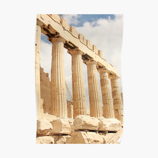 "Parthenon" Poster for Sale by CaseyO | Redbubble