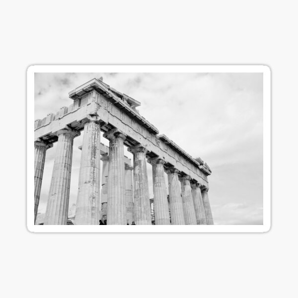 "Parthenon" Sticker for Sale by CaseyO | Redbubble