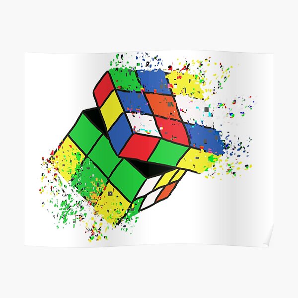Rubix Cube Posters | Redbubble