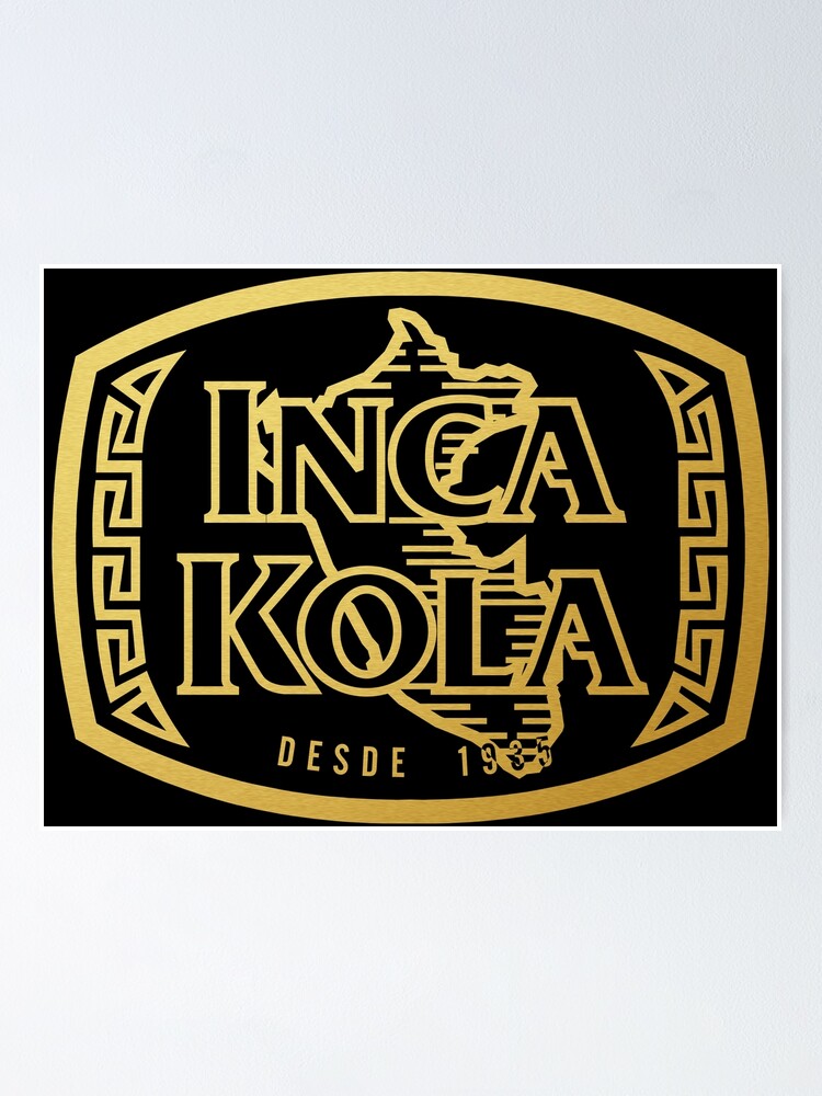 "Peru - Inka Cola (Gold) _026" Poster for Sale by travelingblog | Redbubble