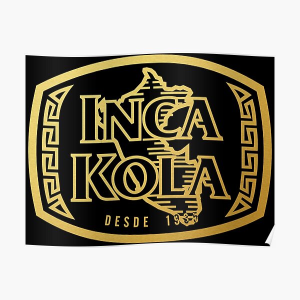 "Peru - Inka Cola (Gold) _026" Poster for Sale by travelingblog | Redbubble