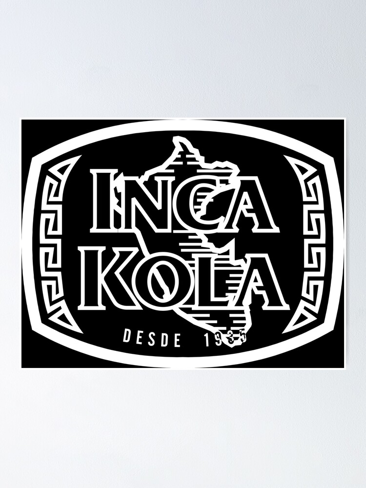"Peru - Inka Cola (White) _027" Poster for Sale by travelingblog ...