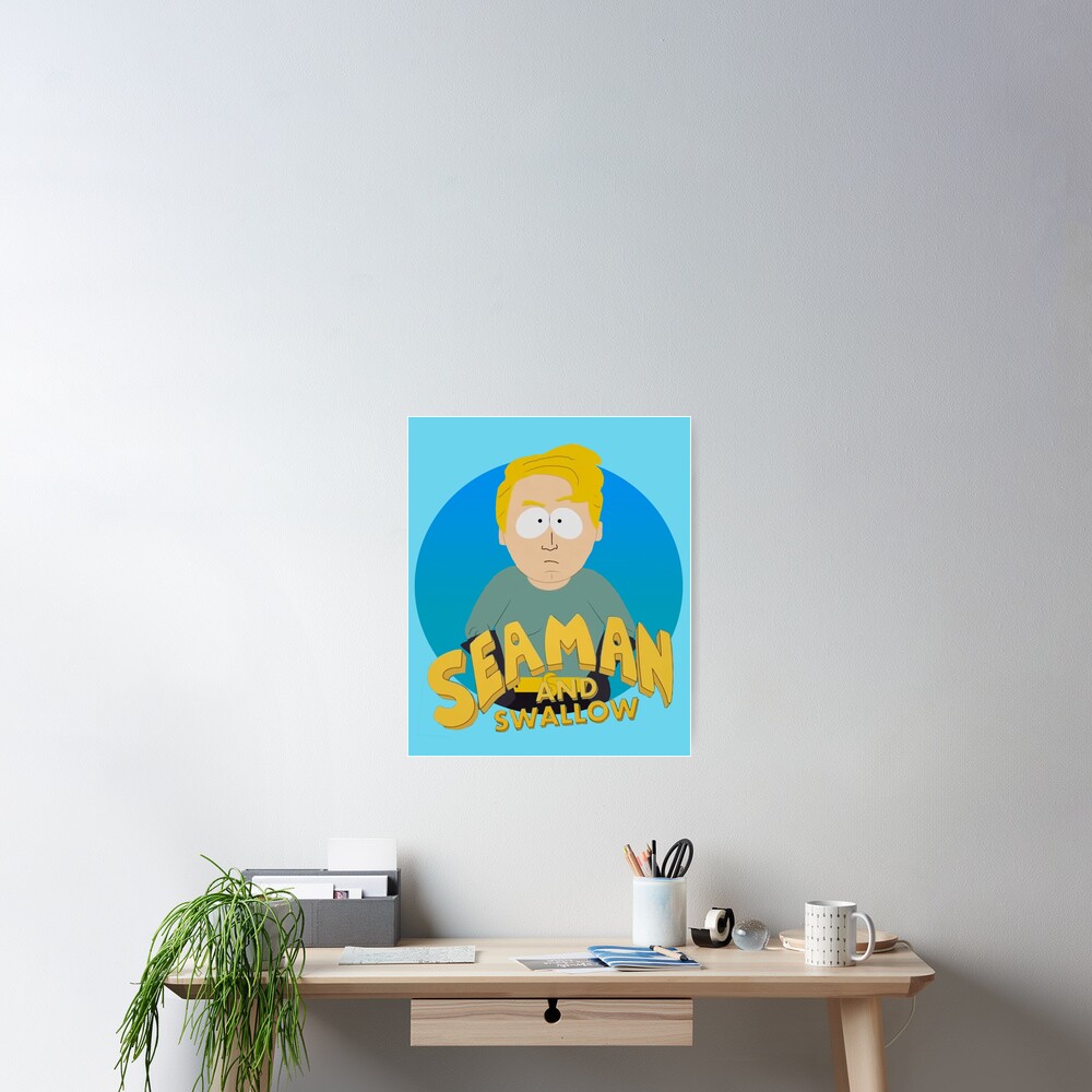 "South Park - Seaman And Swallow - Super Best Friends" Poster for Sale ...