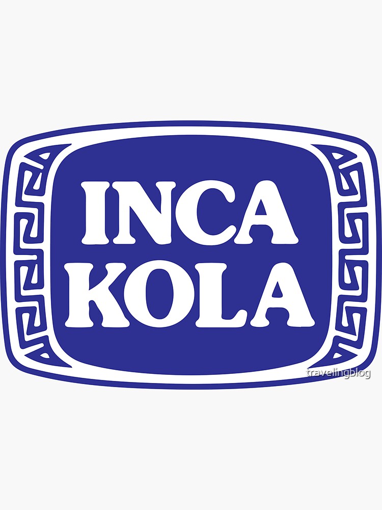 "Peru - Inka Cola (Older) _029" Sticker for Sale by travelingblog ...