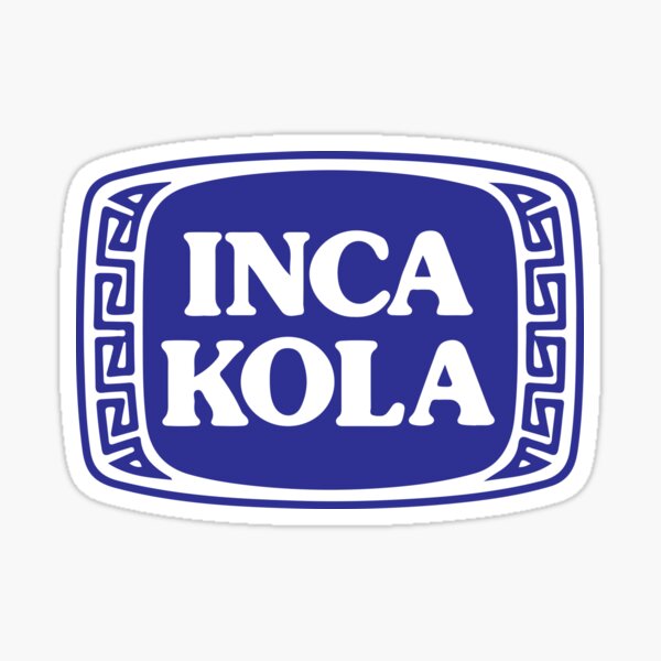 "Peru - Inka Cola (Older) _029" Sticker for Sale by travelingblog ...