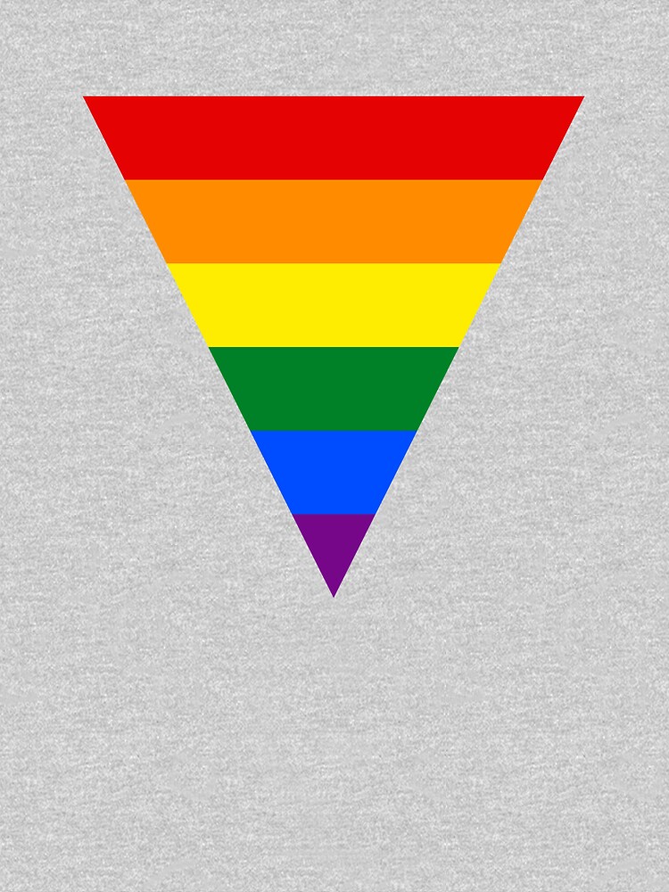 "LGBT Equality Rainbow Triangle" T-shirt for Sale by magpie1463 ...