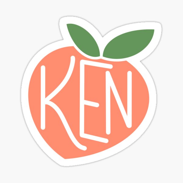 "kennesaw georgia peach state sticker" Sticker by brightsuns | Redbubble