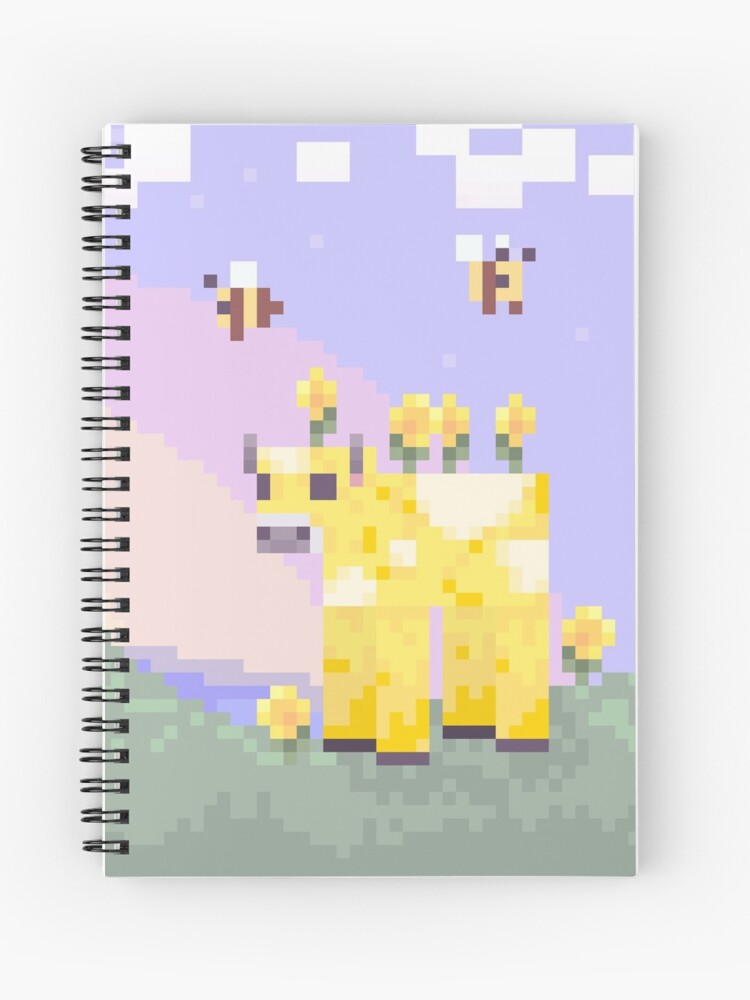 "Minecraft Earth: Moobloom & Bees Portrait" Journal for Sale by ...