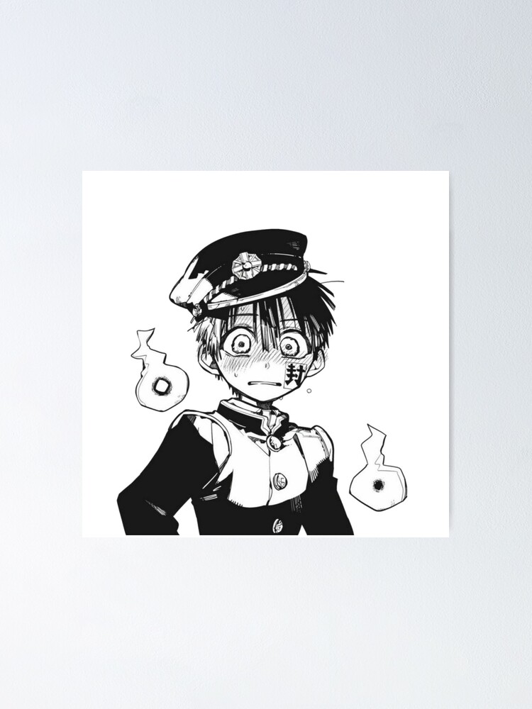 "Manga Hanako Kun Blushing (With Haku Joudai)" Poster by daiskime ...