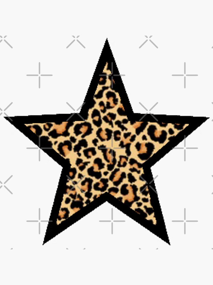 "Cheetah star" Sticker by Als10806 | Redbubble
