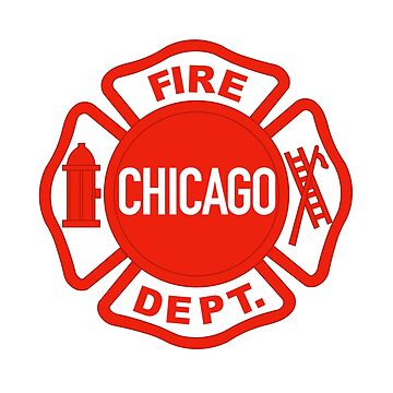 "CHICAGO FIRE LOGO" Essential T-Shirt for Sale by emilybraz7 | Redbubble