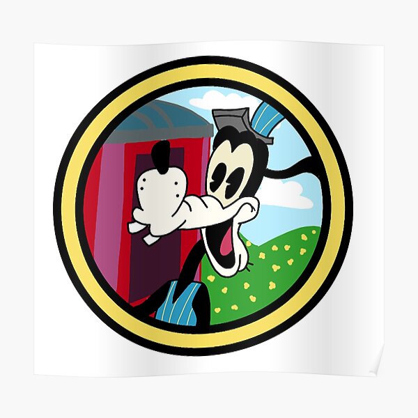 "Conductor Goofy Mickey's Runaway Railway" Poster for Sale by ...