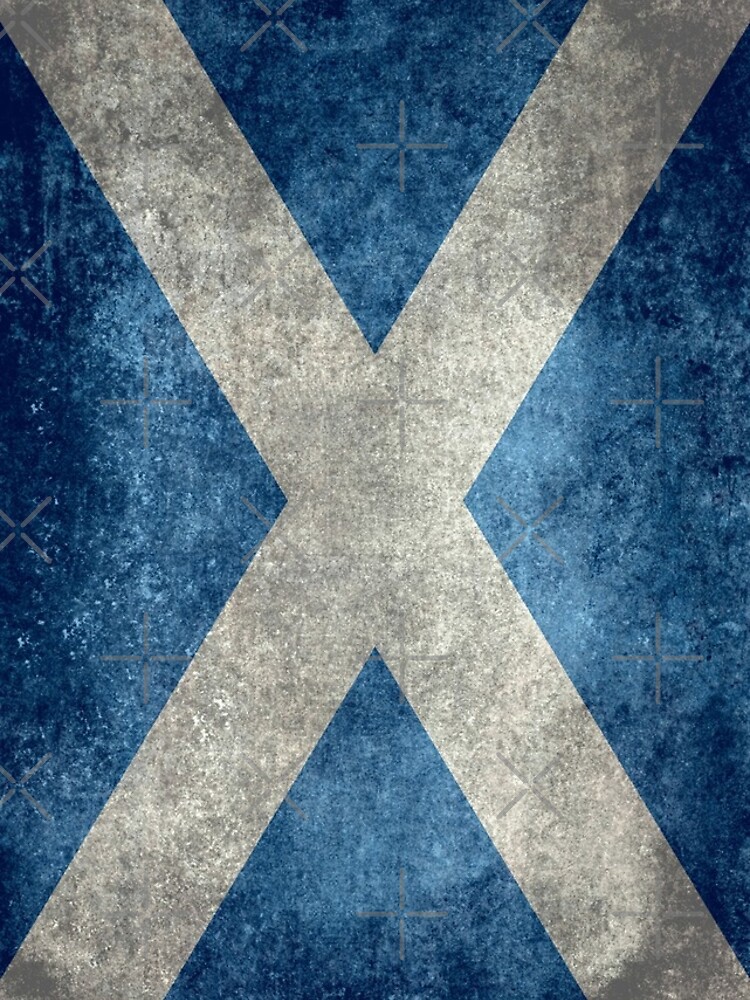 "Flag of Scotland - Grungy Vintage version" iPhone Case for Sale by ...