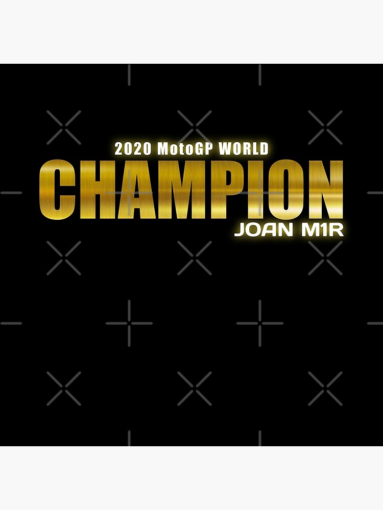 "Joan Mir 36 Champion 2020" Poster for Sale by Ayyenkhusna | Redbubble