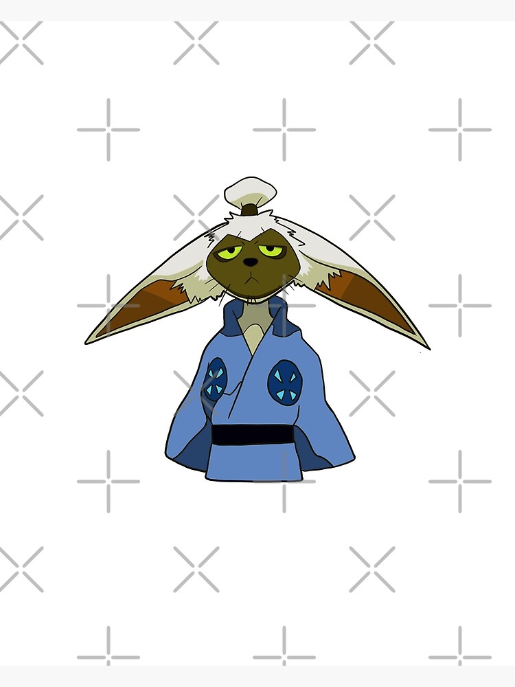 Lámina artística «"Samurai Momo" de Avatar the Last Airbender Legend of ...