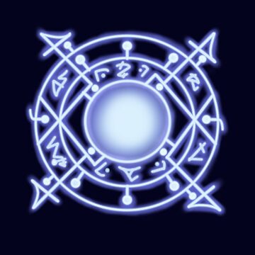 "Rune of Power" Sticker for Sale by Kikatzu | Redbubble