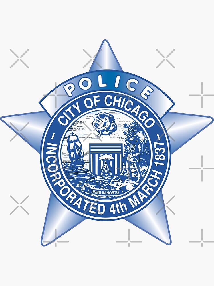 "CHICAGO POLICE DEPARTMENT CPD" Sticker for Sale by enigmaticone ...