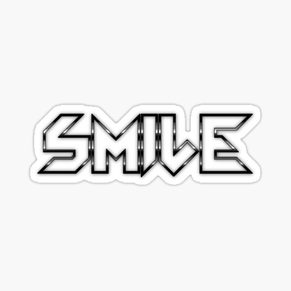 "Smile logo" Sticker by printingpoint | Redbubble