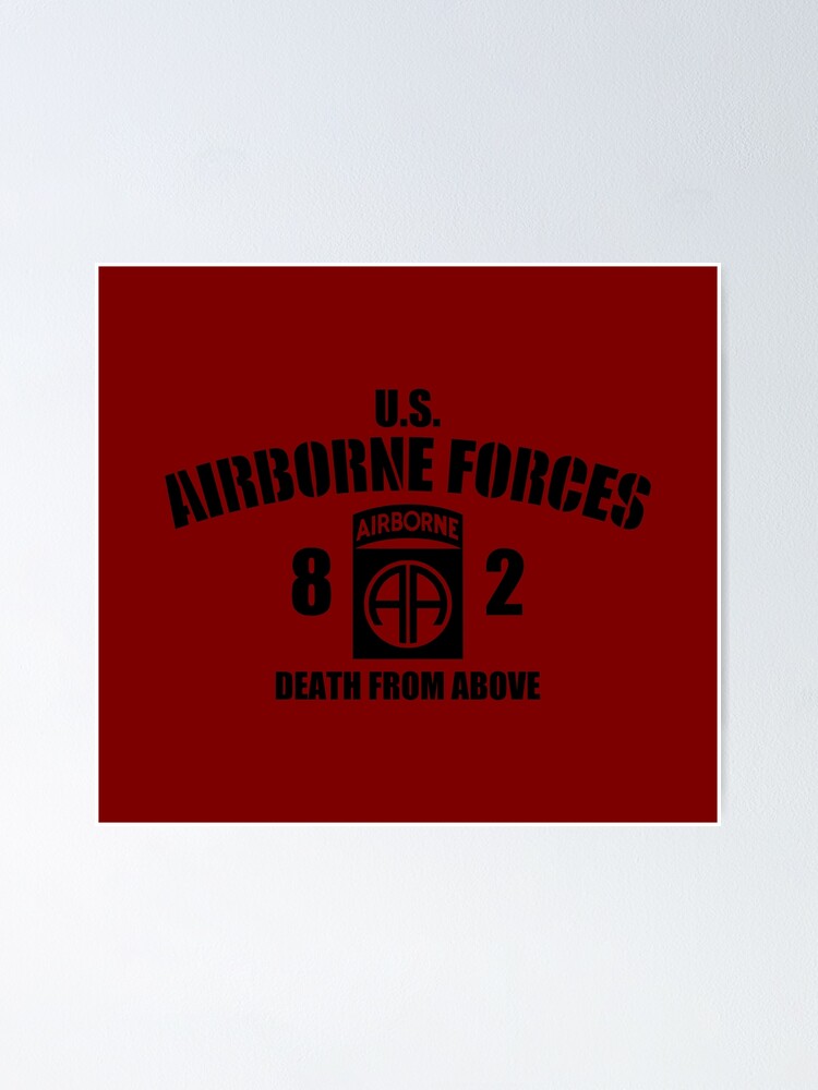 "82nd Airborne" Poster by FireMission45 | Redbubble