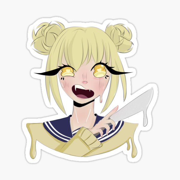 "Toga Himiko Mha" Sticker by strawberrybugz | Redbubble