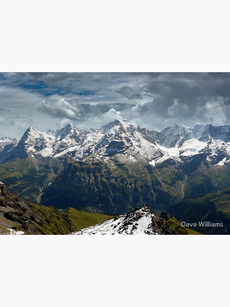 "Der Eiger und die Schweizer Alpen" Fotodruck von DJWPhotography ...