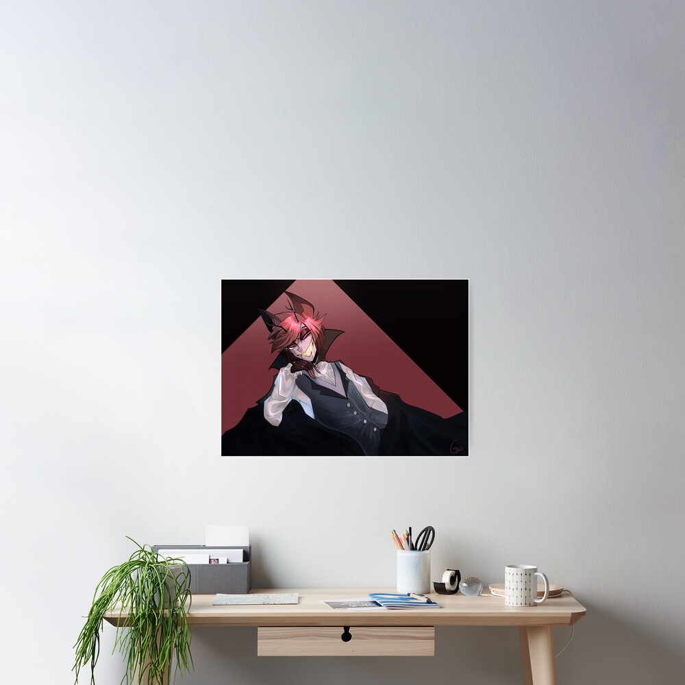 "Vampire Alastor" Poster by gwi-xx | Redbubble