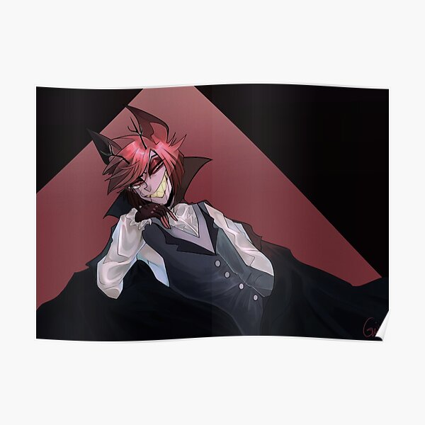 "Vampire Alastor" Poster by gwi-xx | Redbubble