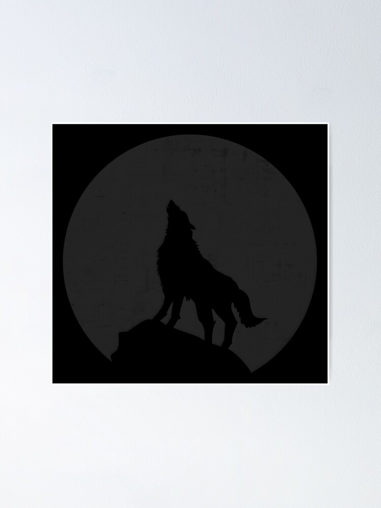 "Wolf Moon" Poster by ActiveSextet | Redbubble