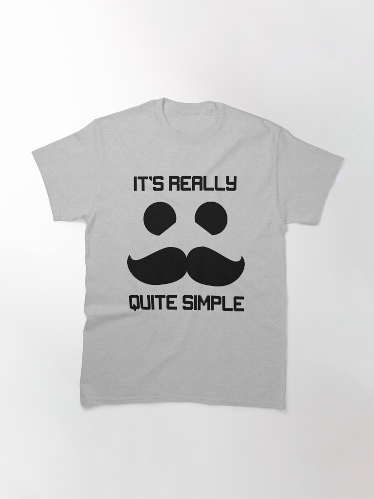 "Mumbo Jumbo | It's Really Quite Simple Black" T-shirt by papijandi ...