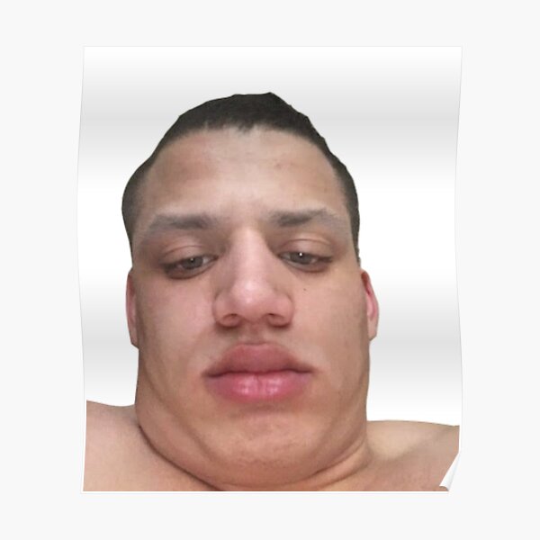 "tyler1 face" Poster for Sale by soltguy | Redbubble