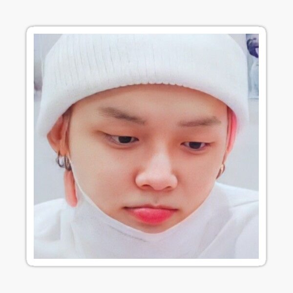 "Cute yeonjun in white" Sticker for Sale by chimsjoon | Redbubble