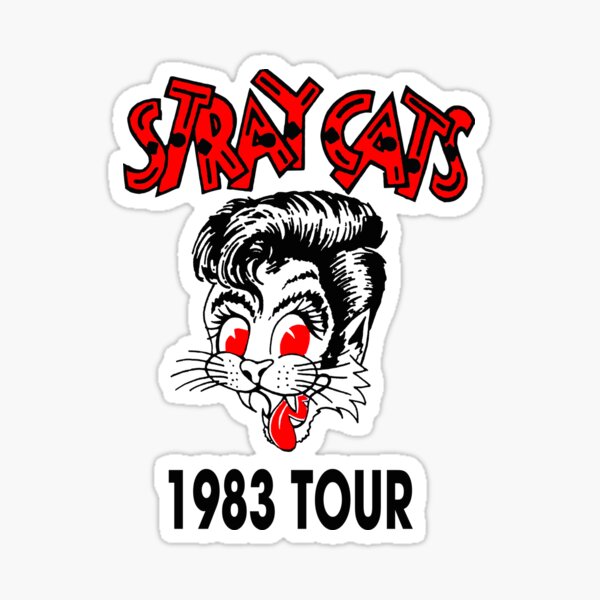 The Stray Cats Stickers | Redbubble