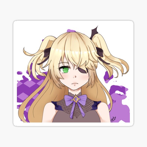"Fischl (Genshin Impact)" Sticker for Sale by zeldraws | Redbubble