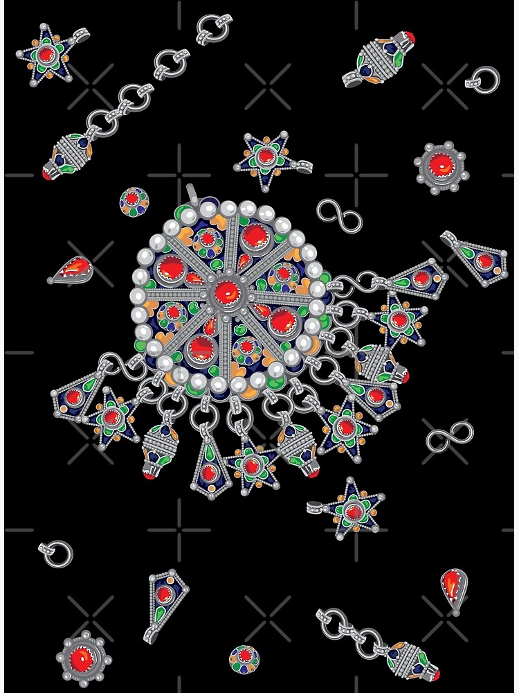 "Kabyle fibula" Poster by Eldjama | Redbubble