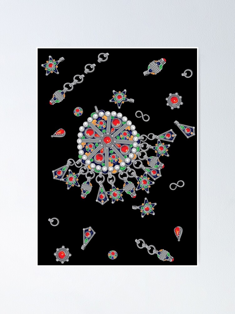 "Kabyle fibula" Poster by Eldjama | Redbubble