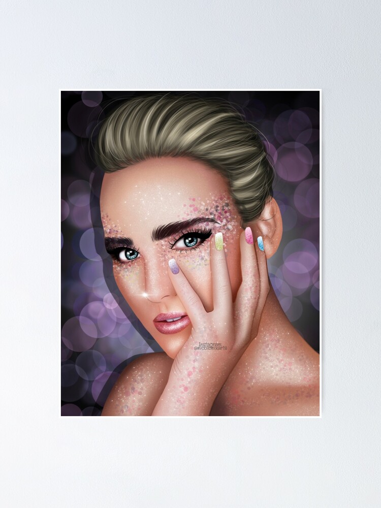 "Perrie Edwards realistic drawing " Poster by NicoleScarpaArt | Redbubble