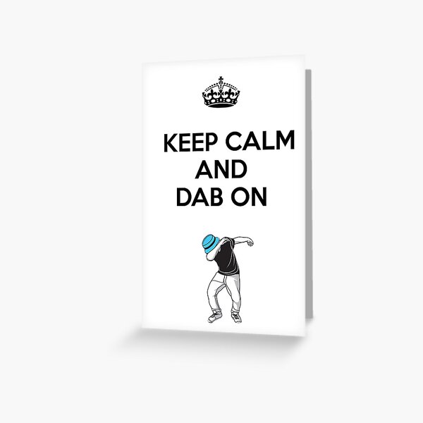 Dab Dance Greeting Cards | Redbubble
